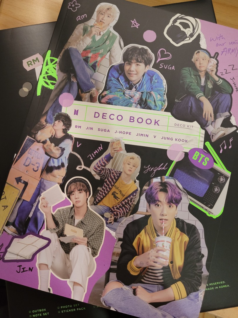 BTS Deco Kit's Deco Book (Photo Book), Hobbies & Toys, Memorabilia ...