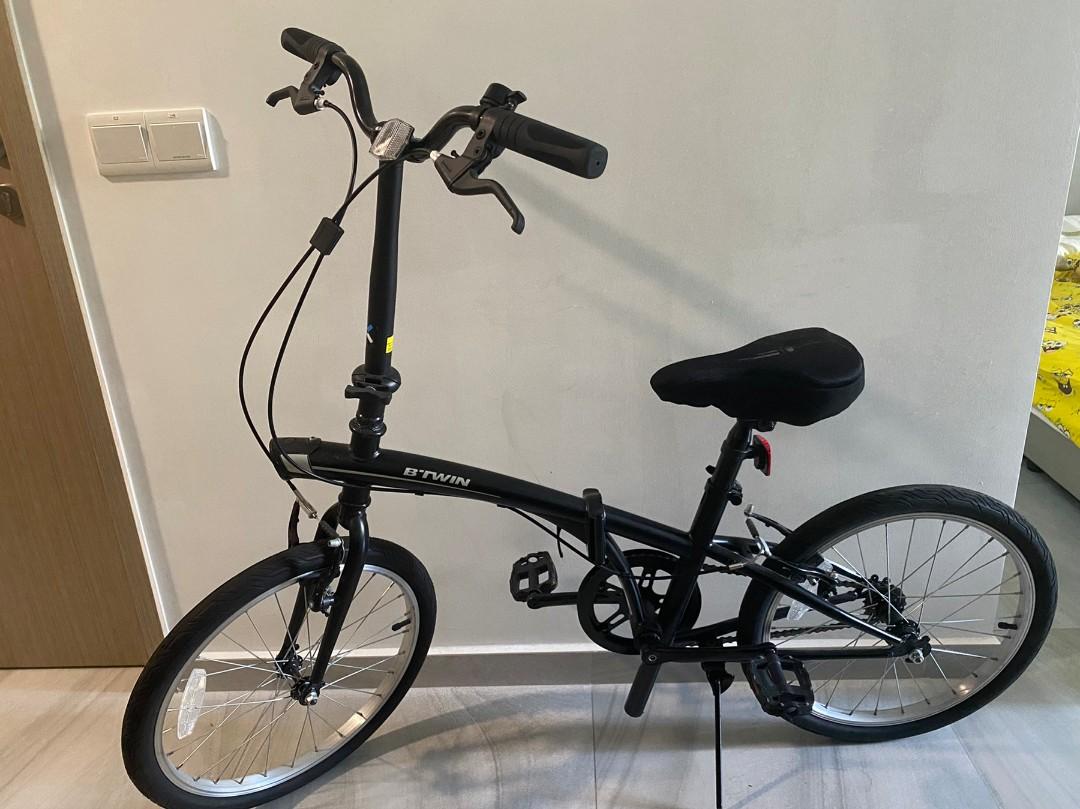 Btwin Tilt 100 Folding Bike, Sports Equipment, Bicycles & Parts ...