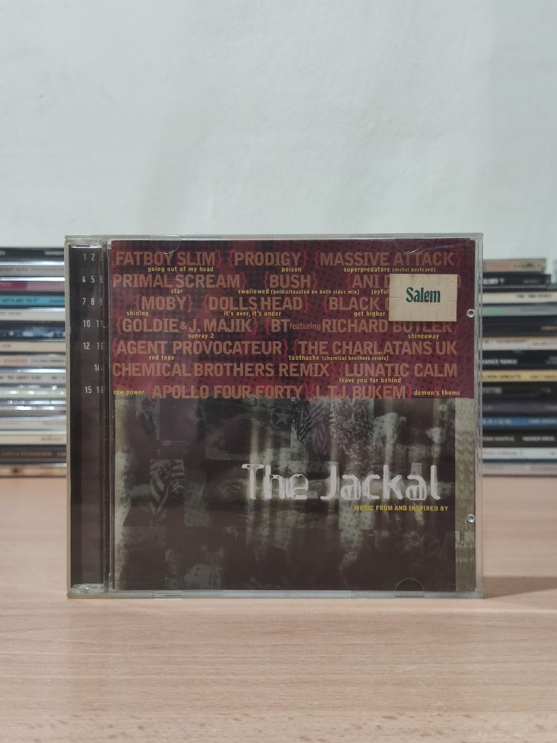 (CD) The Jackal Music From And Inspired By, Hobbies & Toys, Music ...