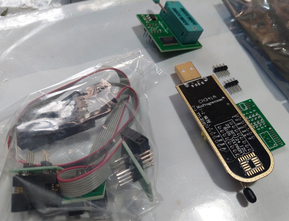 CH341A Mini USB Bios Programmer, Computers & Tech, Parts & Accessories ...