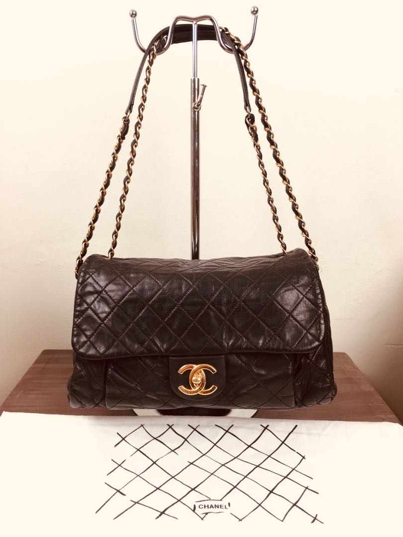 Chanel soft single flap, Luxury, Bags & Wallets on Carousell