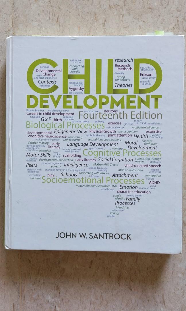 Child Development 14th edition John W. Santrock, Hobbies & Toys, Books ...