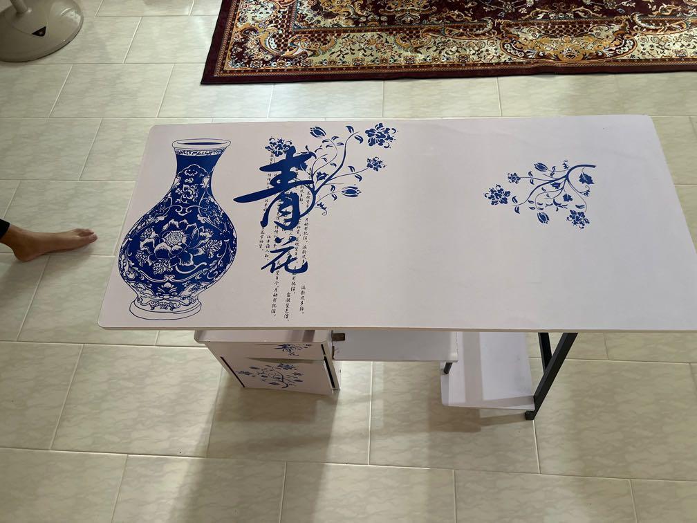 Chinese computer table, Furniture & Home Living, Kitchenware ...