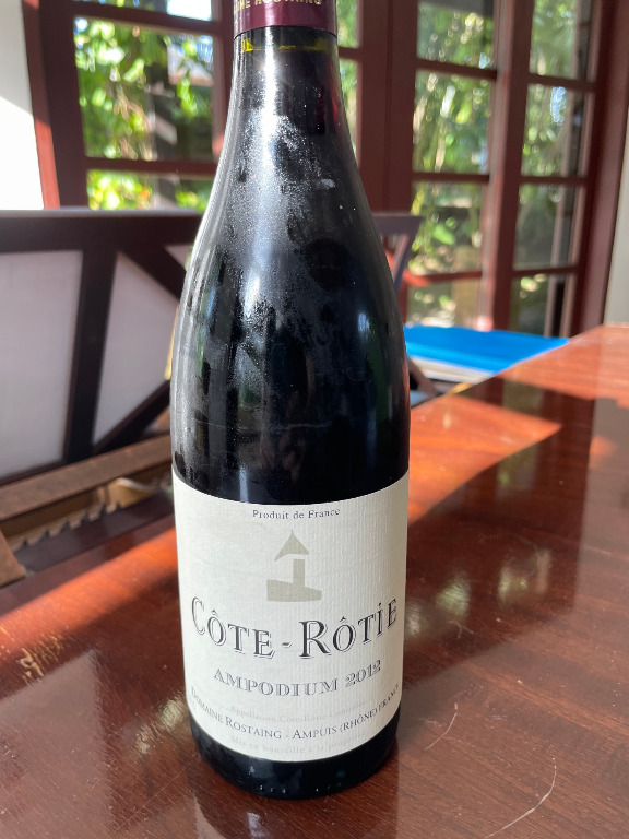 Cote Rotie French red wine from the Rhone valley, Food & Drinks ...