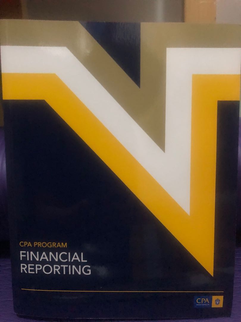 CPA Australia Financial Reporting Fifth Edition, 興趣及遊戲, 書本 & 文具, 教科書 ...