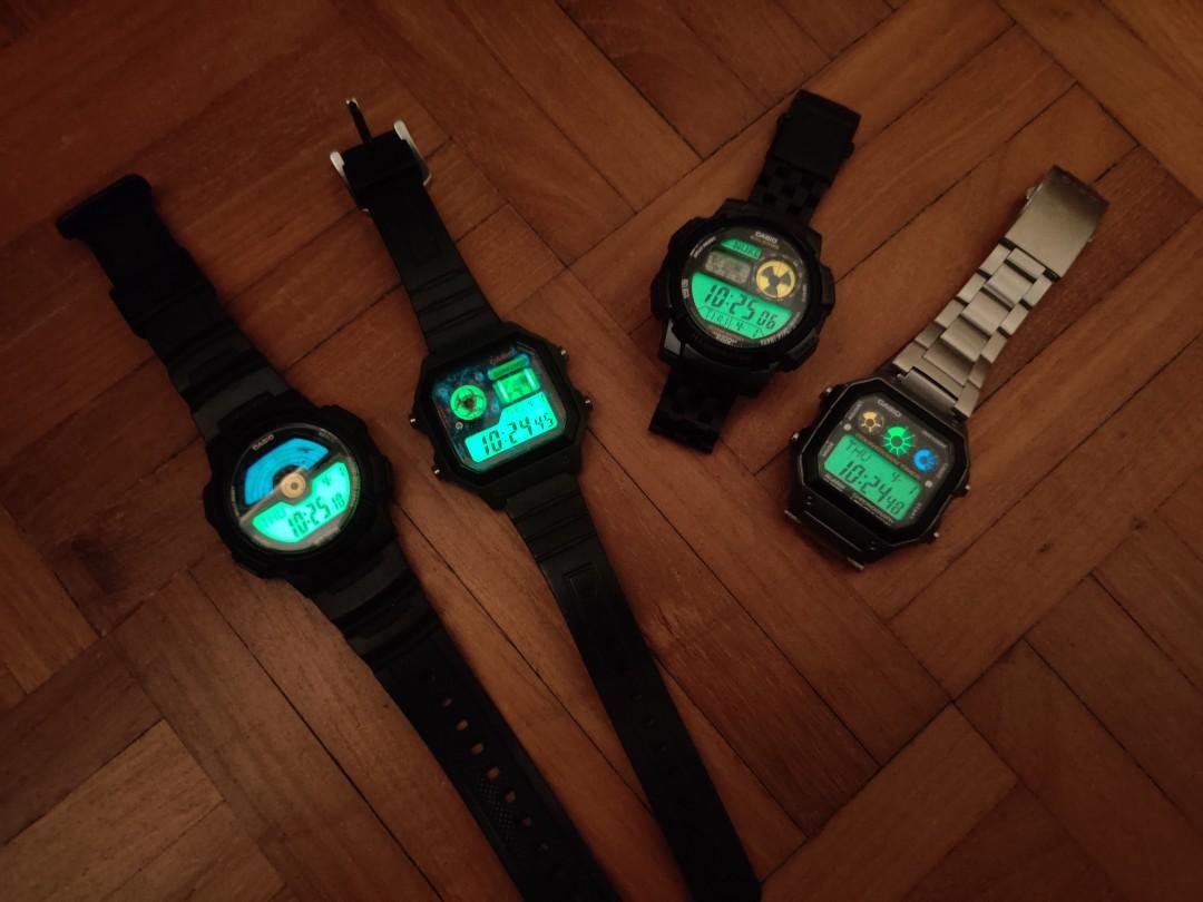 Custom modified Casio or digital watches! Pre-order now, Men's Fashion ...