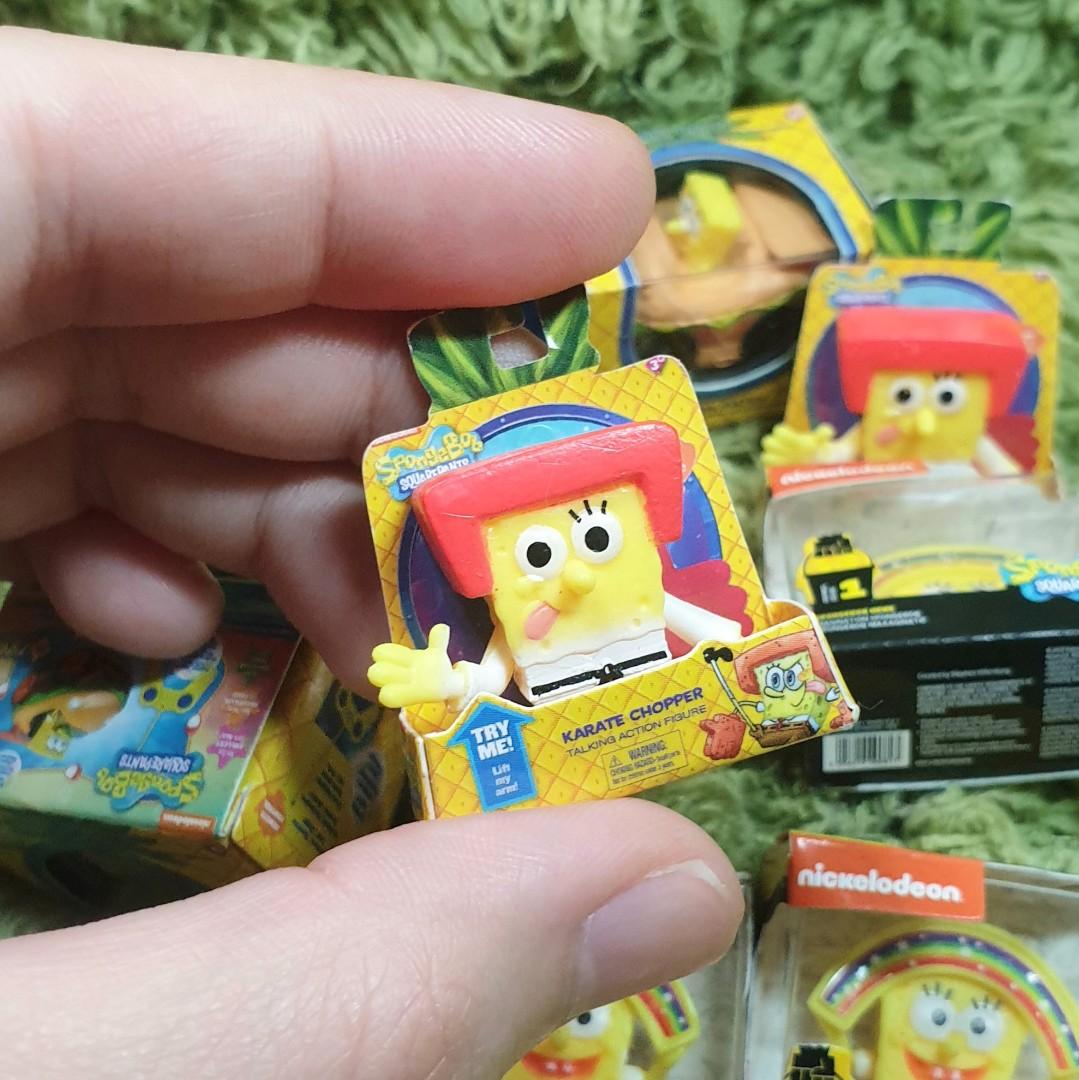 cute miniature spongebob mini toy brands patrick star kris kringle gift ...