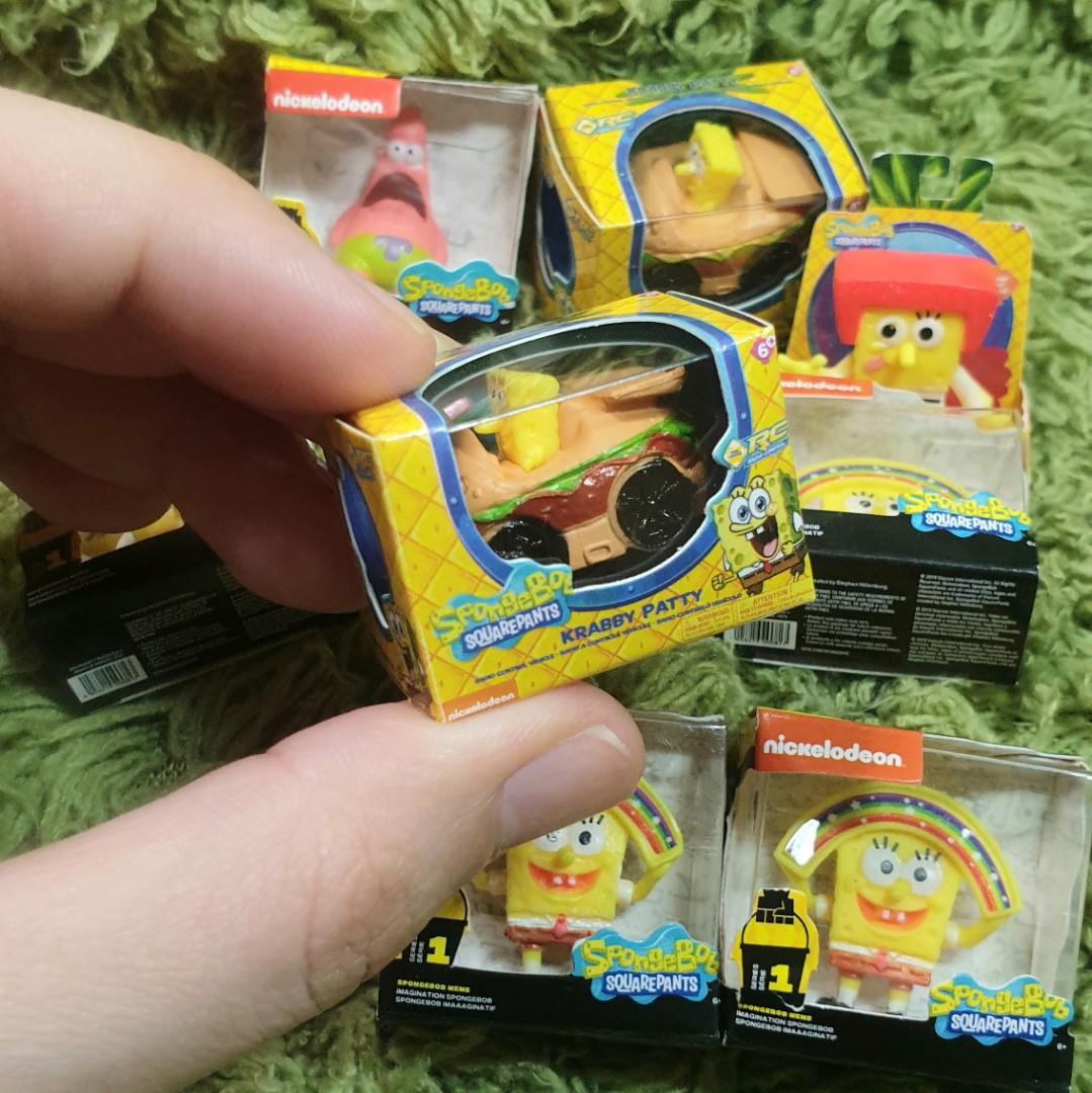 cute miniature spongebob mini toy brands patrick star kris kringle gift ...