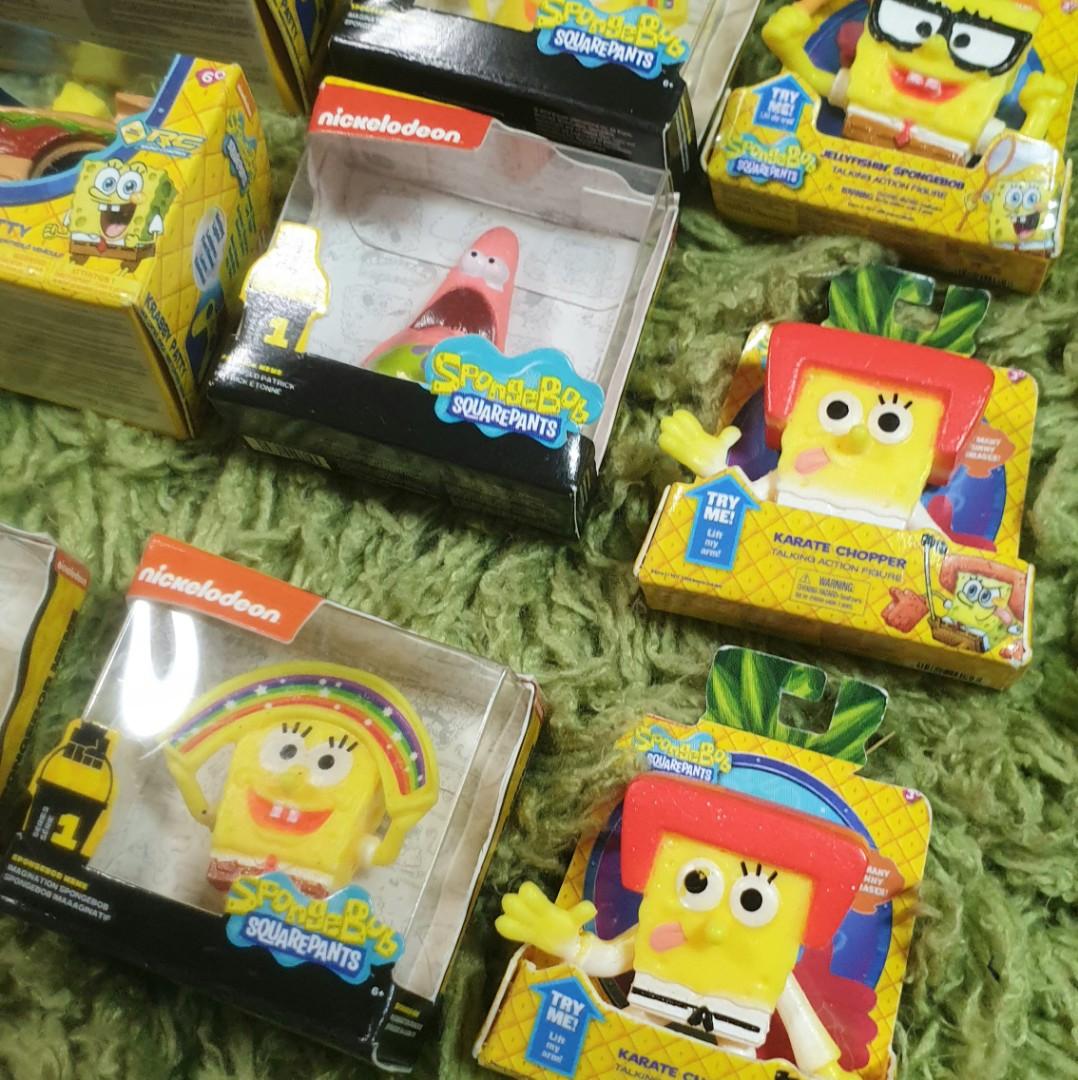 cute miniature spongebob mini toy brands patrick star kris kringle gift ...
