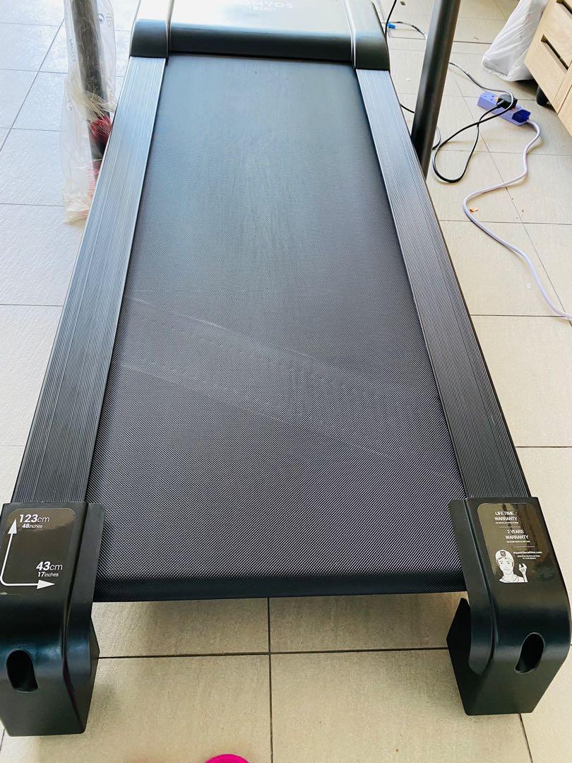 Decathlon Domyos T520B Foldable Treadmill, Sports Equipment, Exercise ...