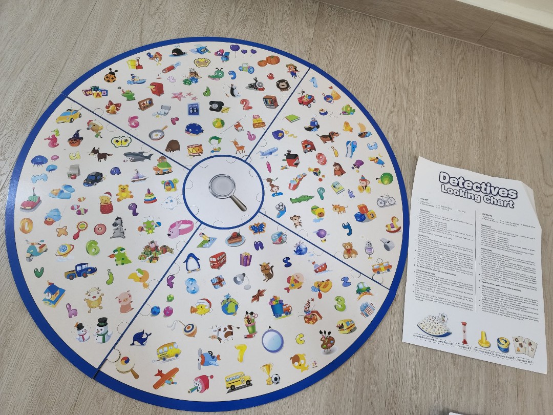 Detective Looking Chart Board Game, Hobbies & Toys, Toys & Games on ...