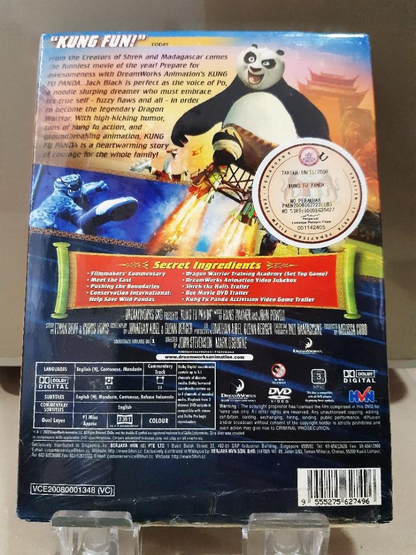 DVD ( KUNG FU PANDA )( ORIGINAL ), Hobbies & Toys, Music & Media, CDs & DVDs on Carousell