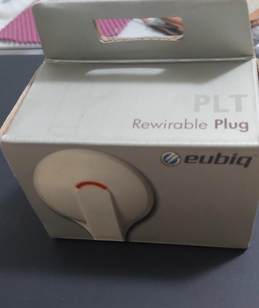 Eubiq rewirable plug, TV & Home Appliances, Other Home Appliances on ...
