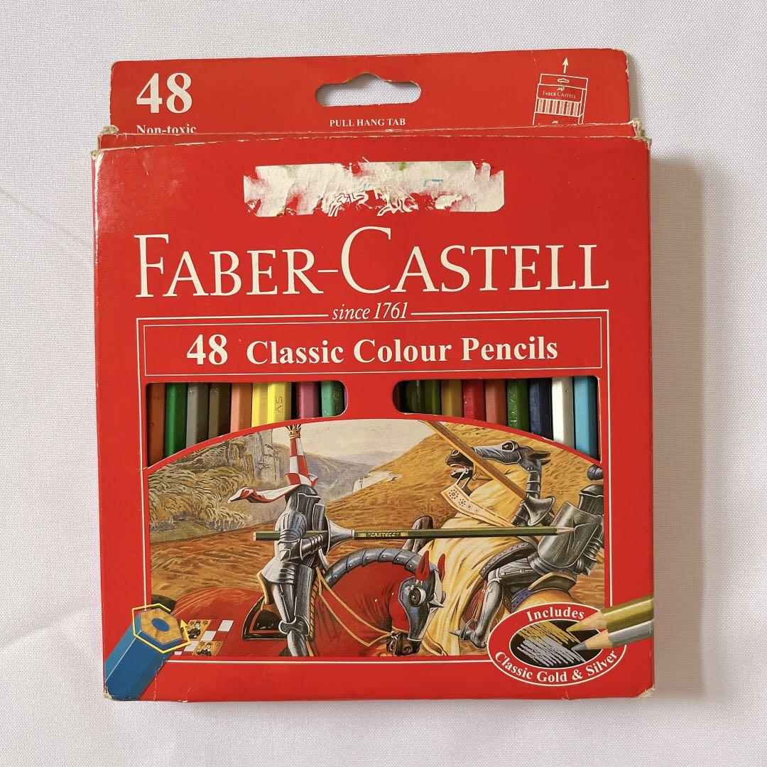 FABER CASTELL 48 CLASSIC COLOR PENCILS, Hobbies & Toys, Stationary ...