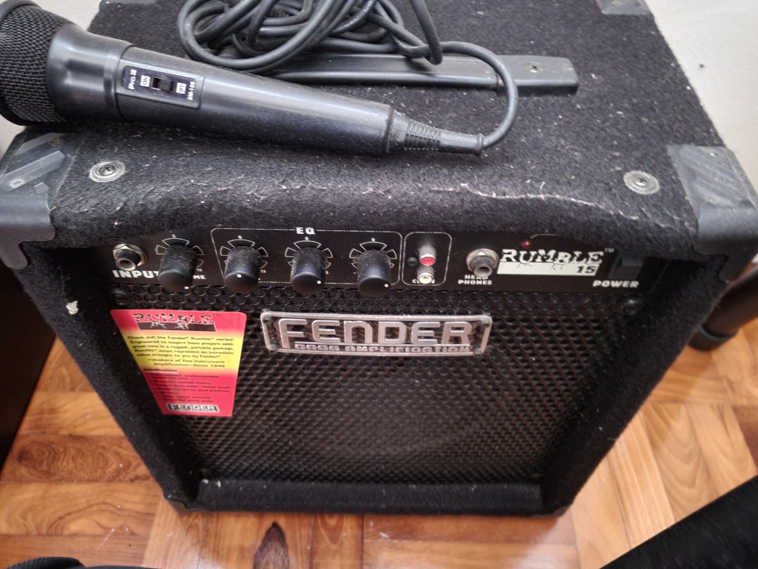 Fender Rumble 15 Schematic Fender Rumble 15, Hobbies & Toys,