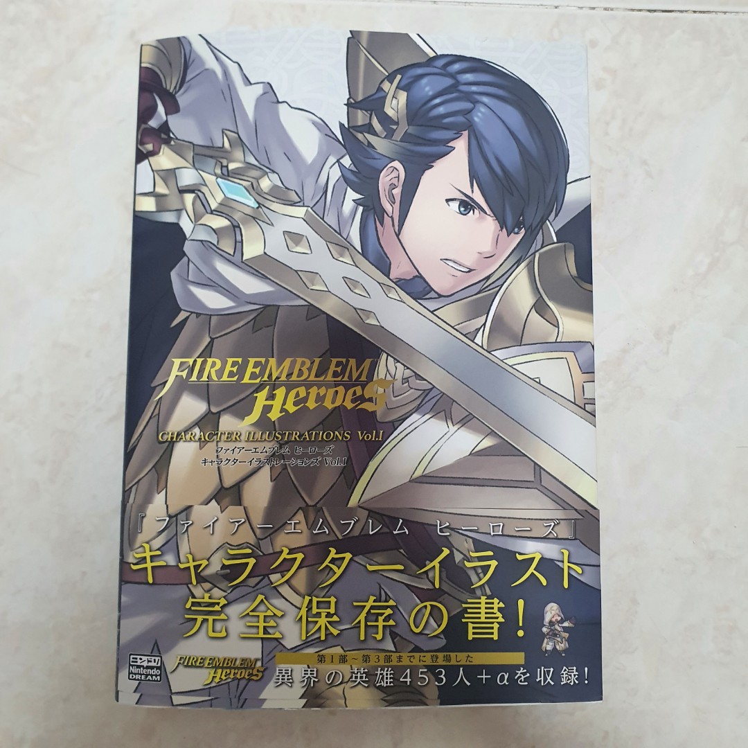 Fire Emblem Heroes Character Illustrations Vol.1, Hobbies & Toys, Books ...