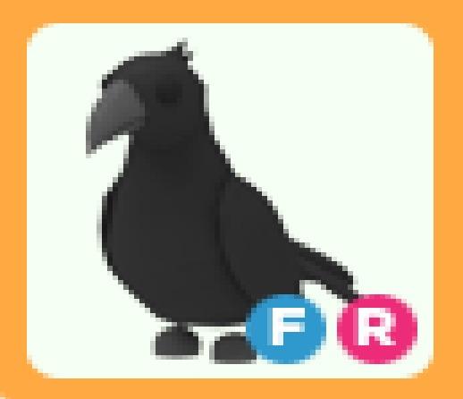 Roblox Adopt Me Fly Ride Crow, Video Gaming, Gaming Accessories, In ...