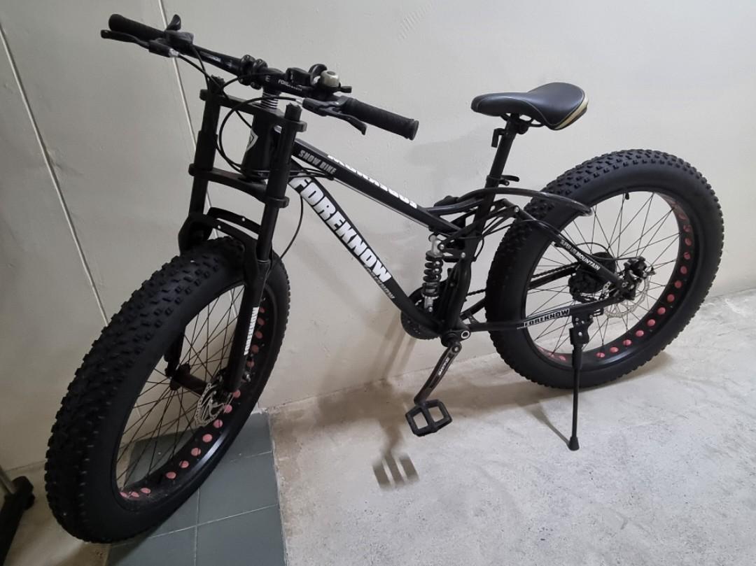 Foreknow Fat bike( snow bike), Sports Equipment, Bicycles & Parts ...