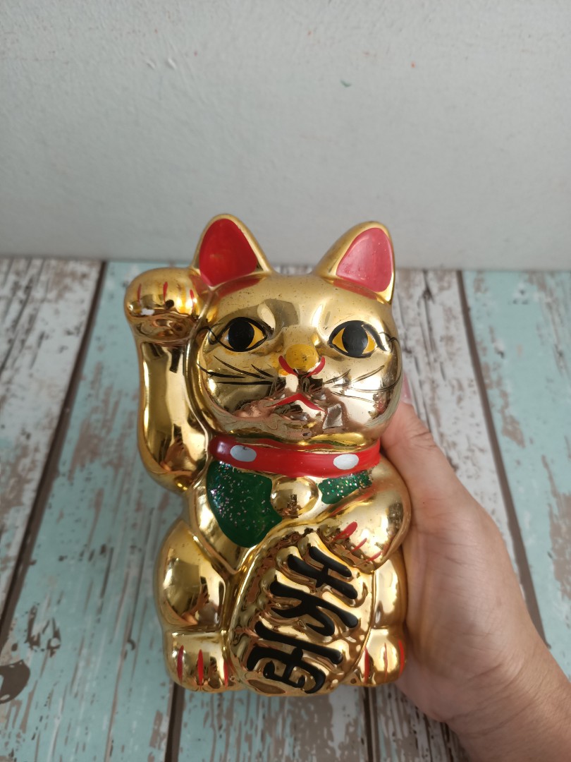 Fortune Cat Coin Bank, Hobbies & Toys, Memorabilia & Collectibles ...
