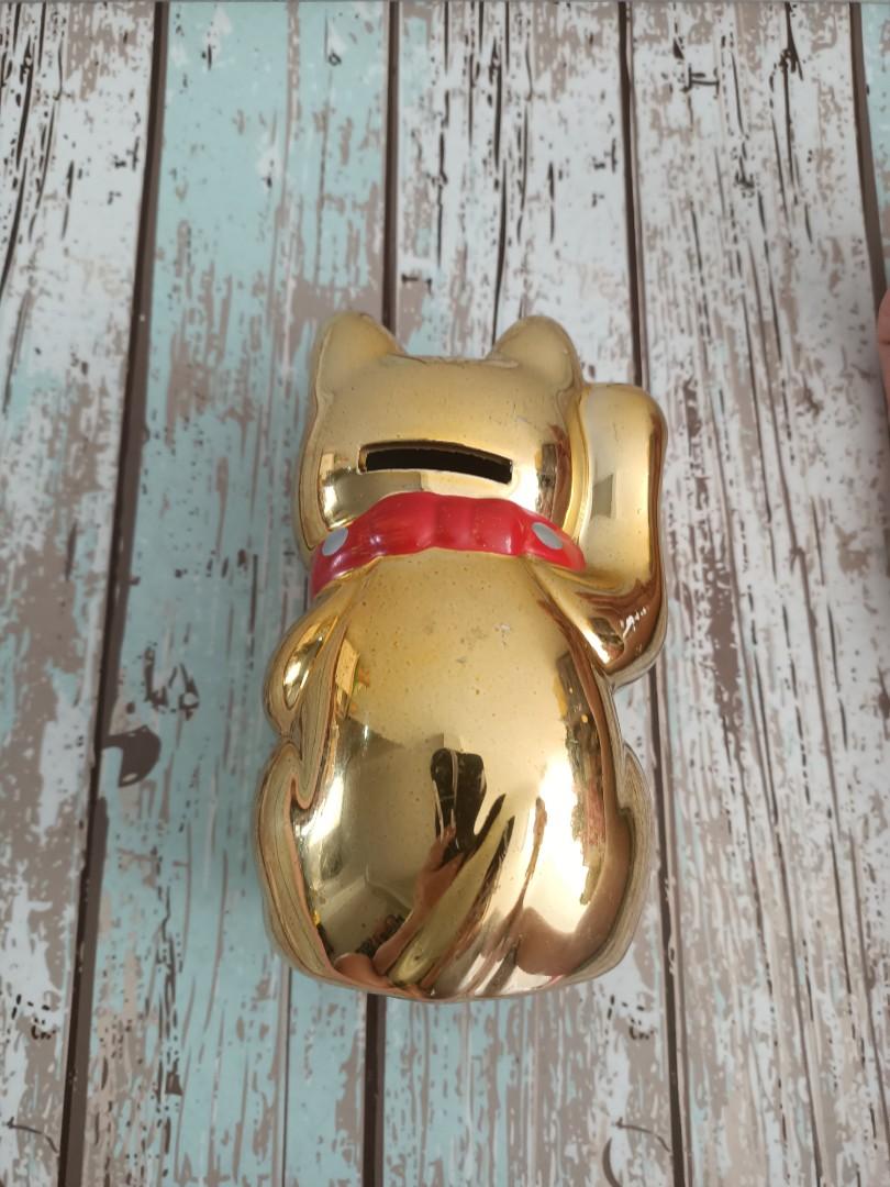 Fortune Cat Coin Bank, Hobbies & Toys, Memorabilia & Collectibles ...