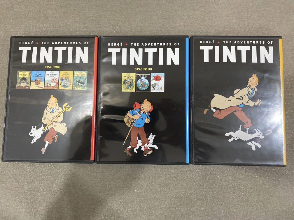 FREE Adventures of Tintin DVD (21 episodes), Hobbies & Toys, Music ...