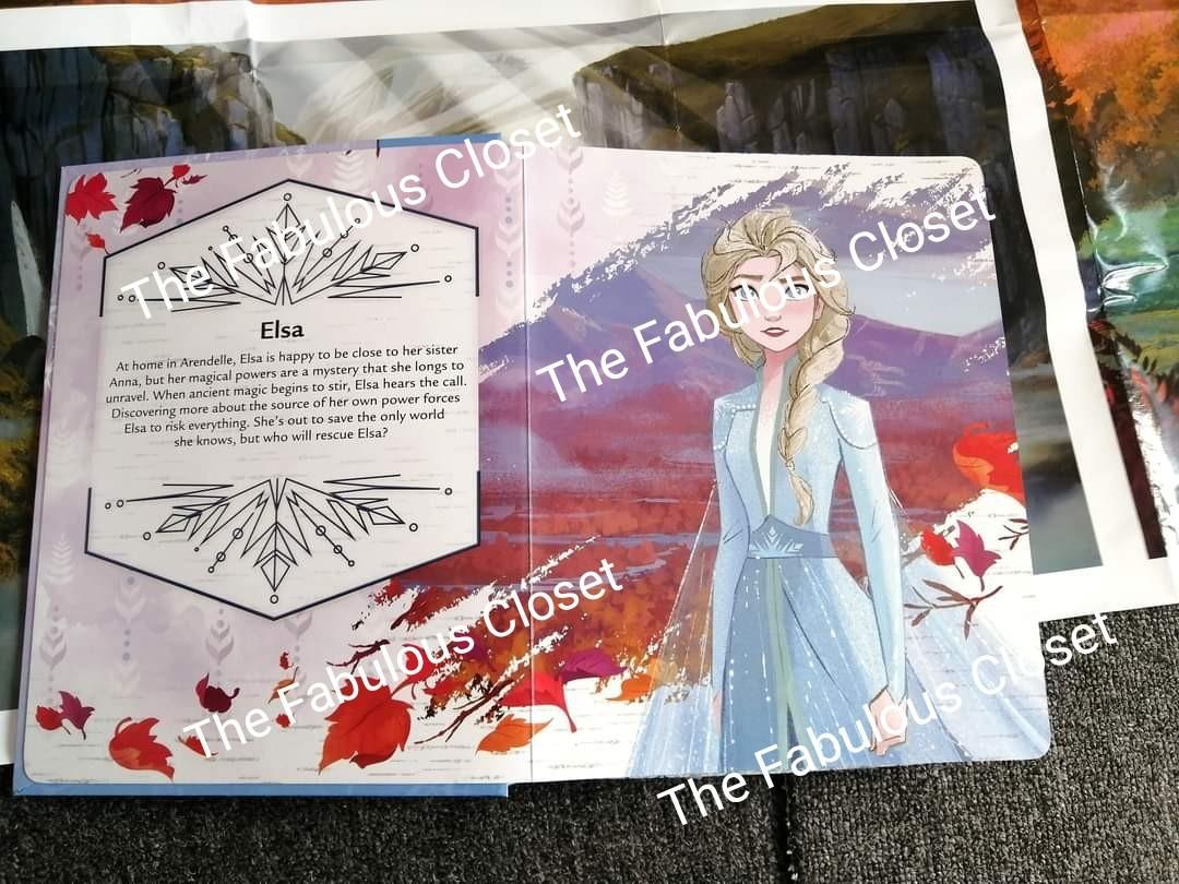 Frozen 2 My busy book with figures, Hobbies & Toys, Toys & Games on ...