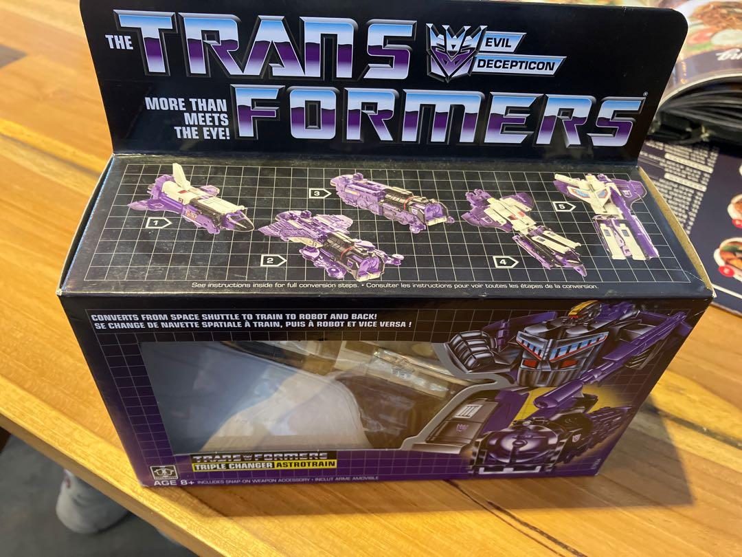 G1 Transformers Astrotrain, Hobbies & Toys, Toys & Games on Carousell