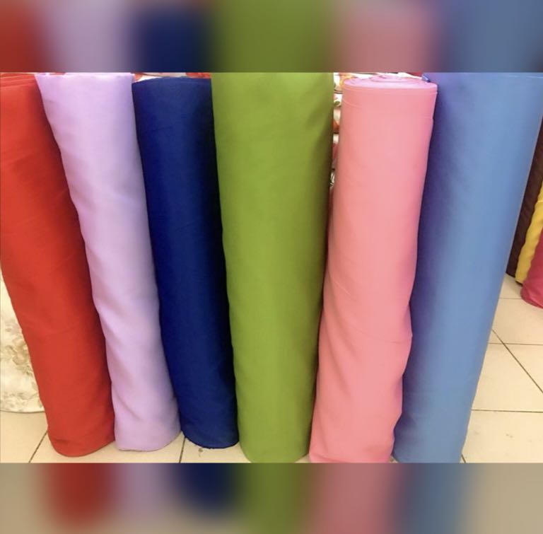 Geena Pongee Fabric Cloth Premium Quality , Announcements on Carousell