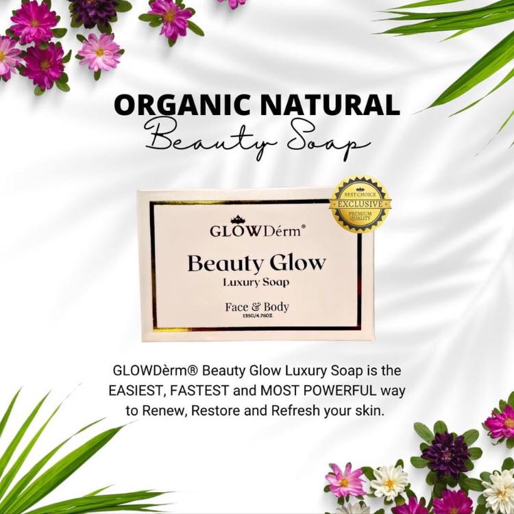 GLOWDerm Organic Soap, Beauty & Personal Care, Bath & Body, Bath on ...