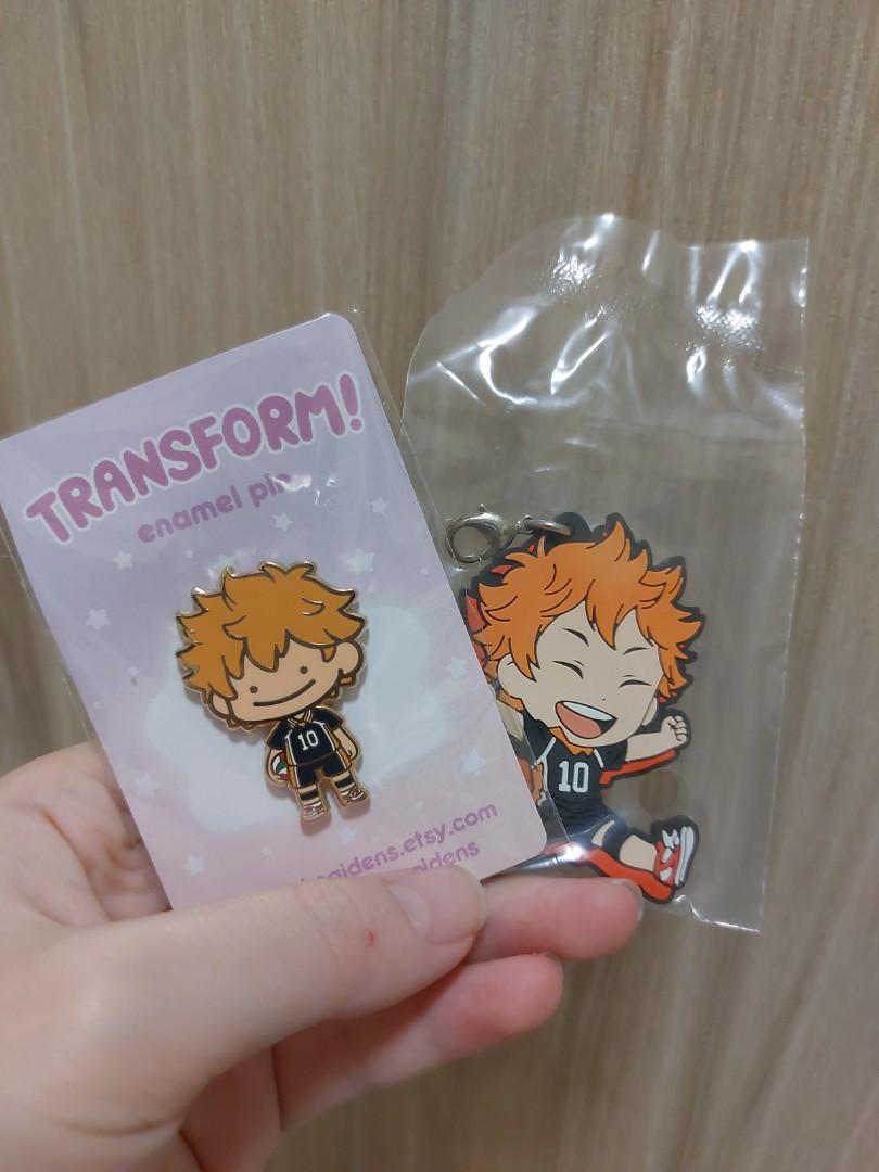 Haikyuu Hinata Enamel Pin Doujin, Hobbies & Toys, Memorabilia ...