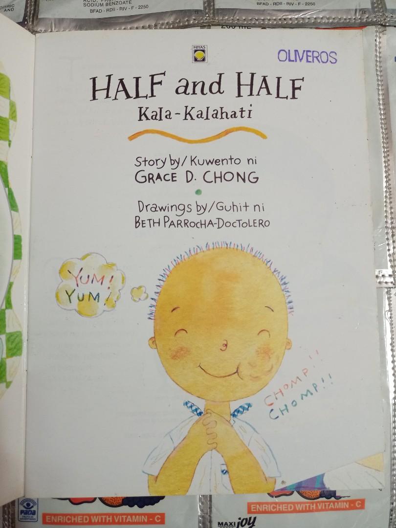 Half and Half Kala-kalahati Hiyas Book, Hobbies & Toys, Books ...