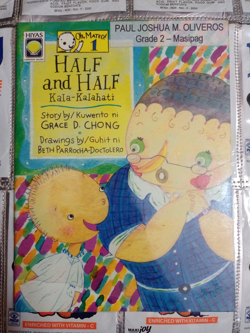 Half and Half Kala-kalahati Hiyas Book, Hobbies & Toys, Books ...