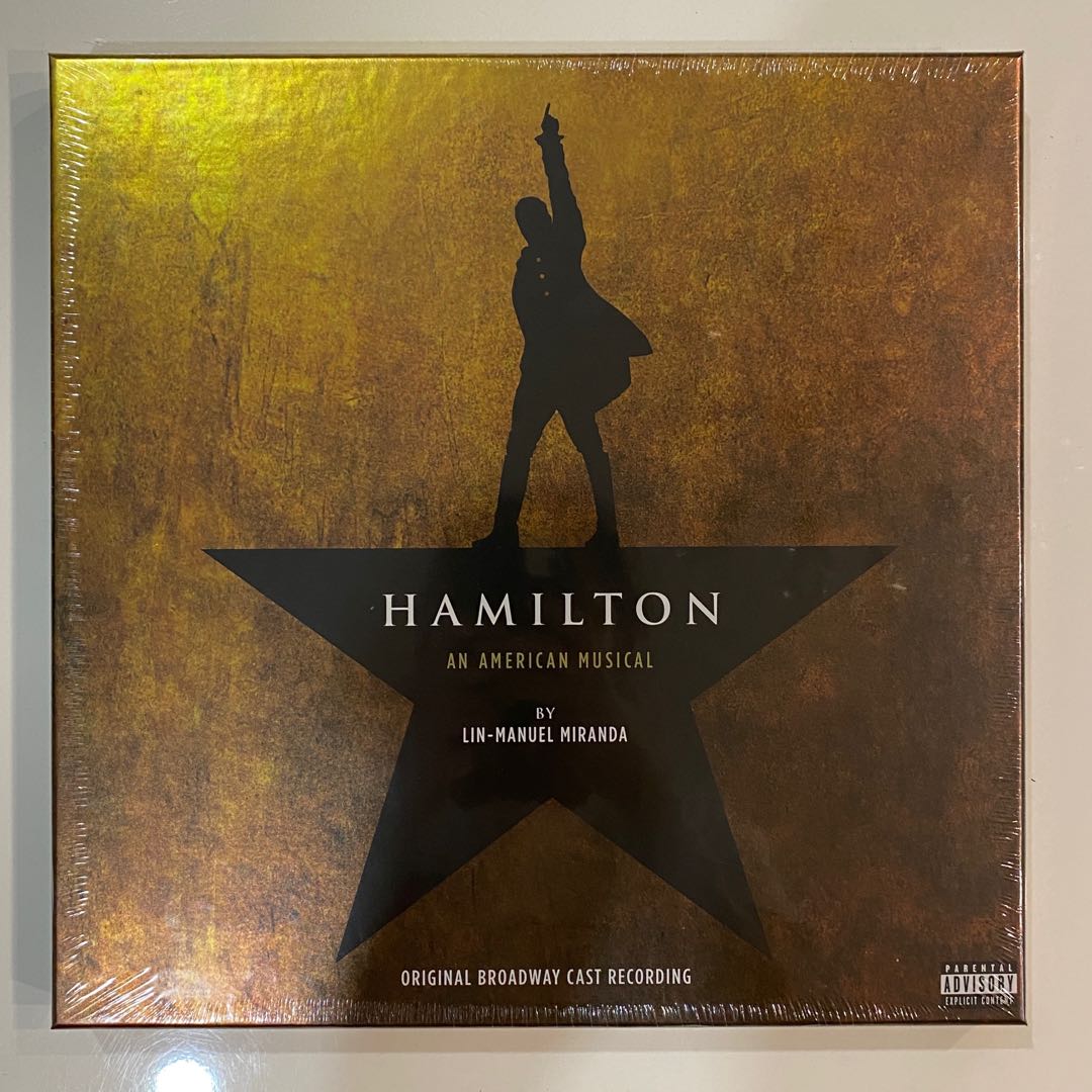 Hamilton Original Broadway Soundtrack Vinyl, Hobbies & Toys, Music ...
