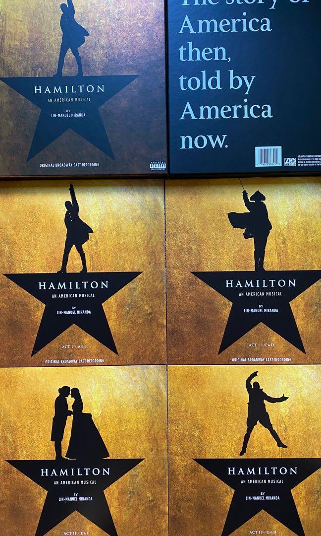 Hamilton Original Broadway Soundtrack Vinyl, Hobbies & Toys, Music & Media, Vinyls on Carousell