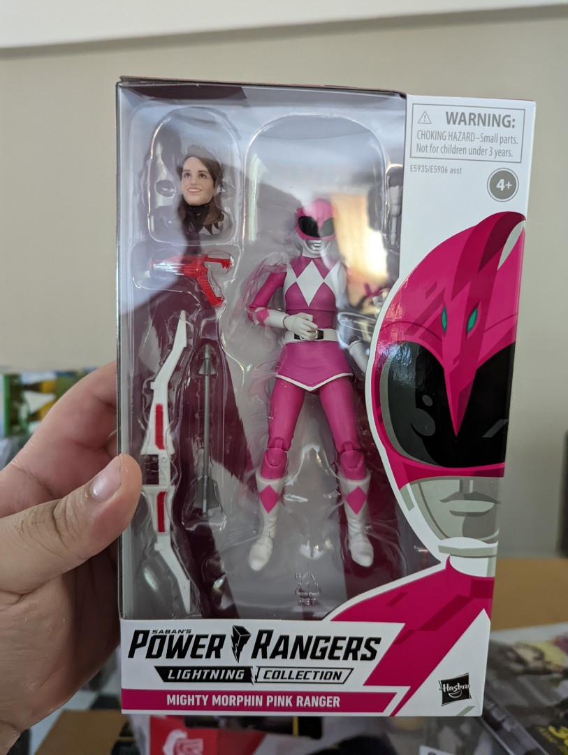 Hasbro Lightning Collection Mighty Morphin Power Rangers Pink Ranger ...