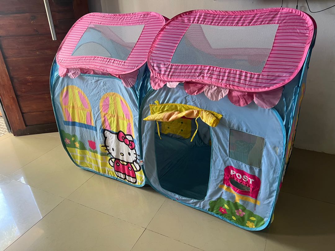 Hello Kitty tent, Babies & Kids, Baby Nursery & Kids Furniture, Other ...