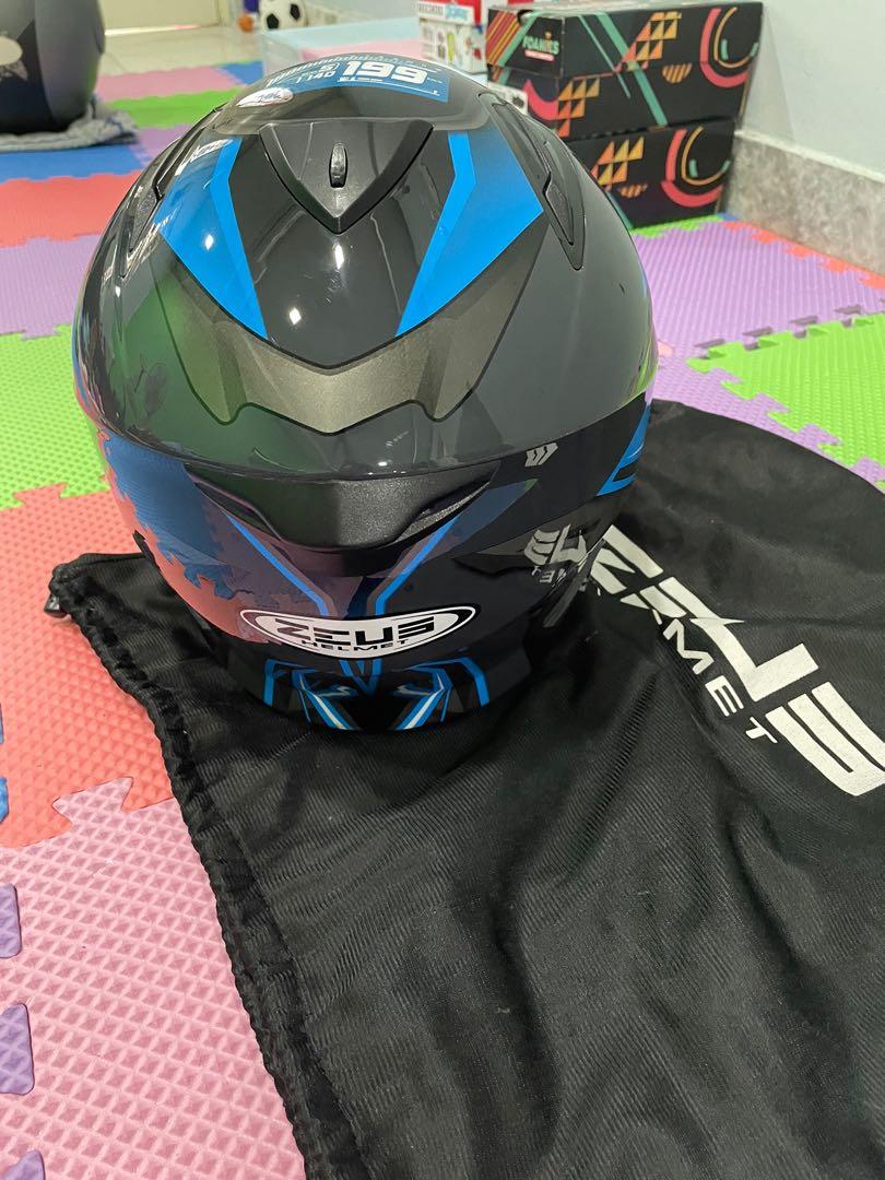 HELMET ZEUS 613, Auto Accessories on Carousell