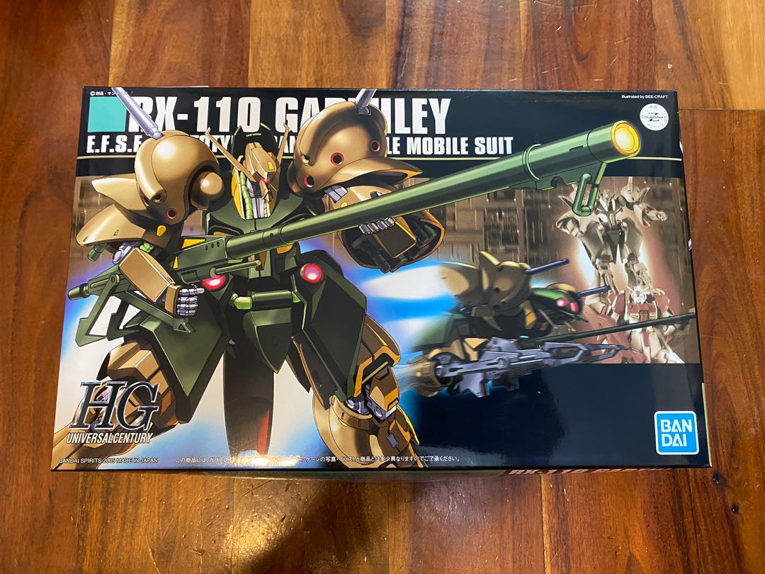 《現貨》HG RX-110 Gabthley 高達模型 Gundam, 興趣及遊戲, 玩具 & 遊戲類 - Carousell