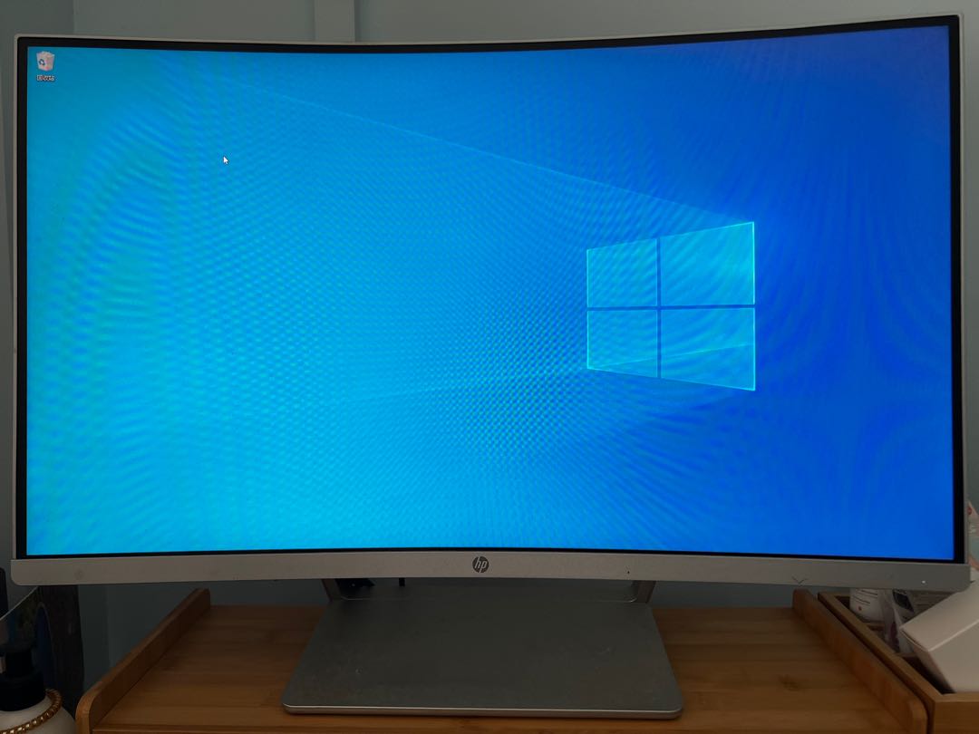 HP 27 Curved LCD Monitor (non-nego), Computers & Tech, Parts ...