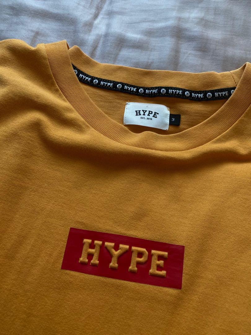 HYPE Basic Yellow Top, Women's Fashion, Tops, Shirts on Carousell