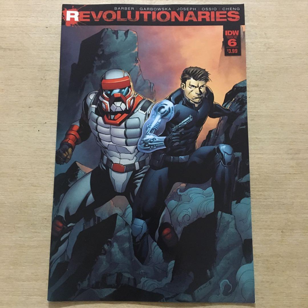 IDW REVOLUTIONARIES #6 (M.A.S.K. / ACTION MAN / TRANSFORMERS Crossover ...