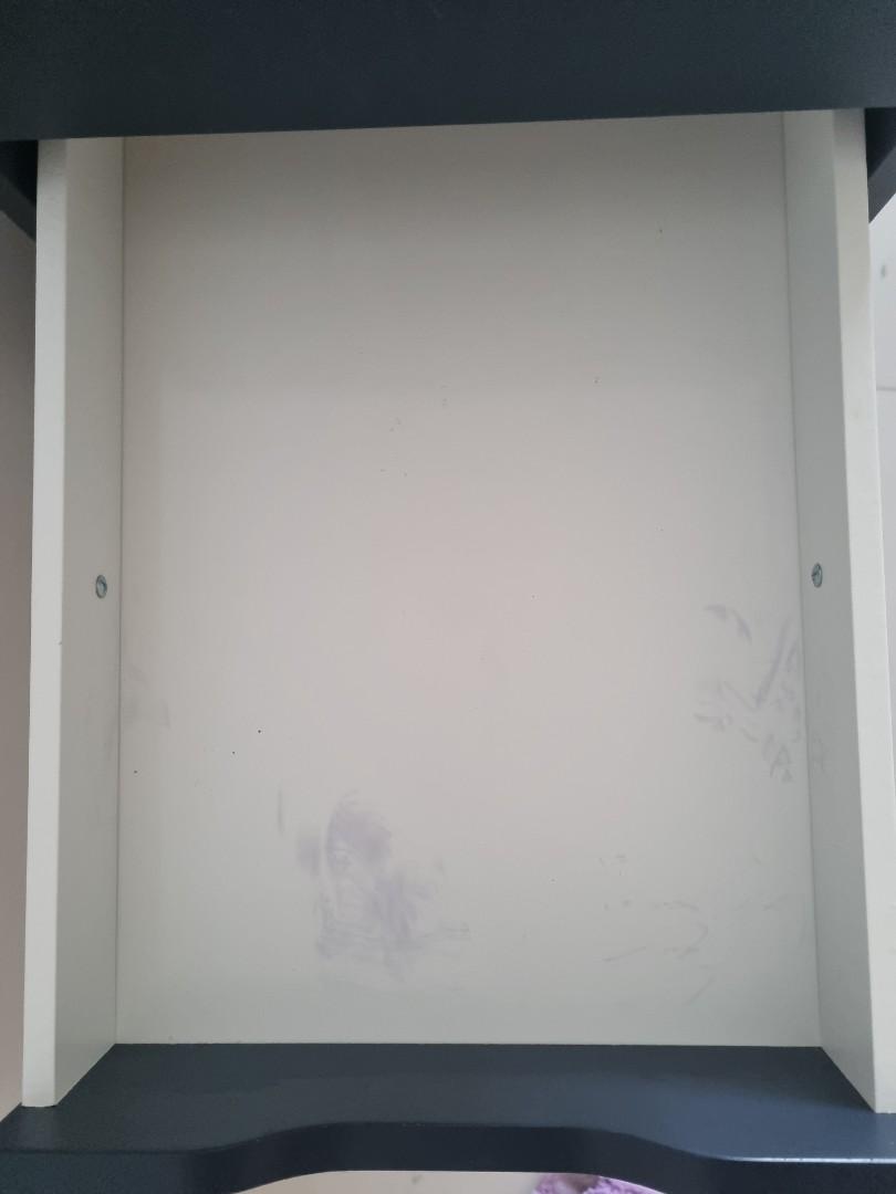 IKEA Alex drawer unit in navy blue, Furniture & Home Living, Furniture ...