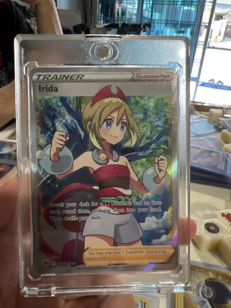 Irida trainer card full art, Hobbies & Toys, Memorabilia & Collectibles ...