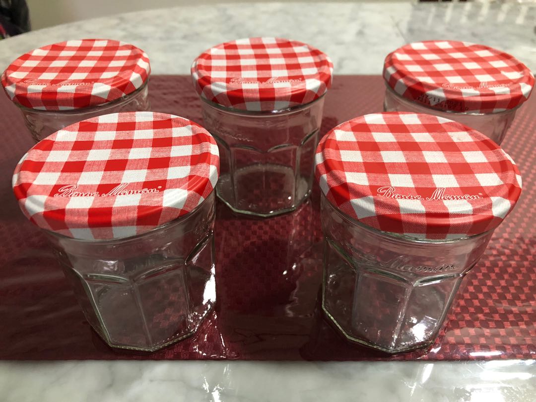 Jam glass bottles, Furniture & Home Living, Kitchenware & Tableware ...