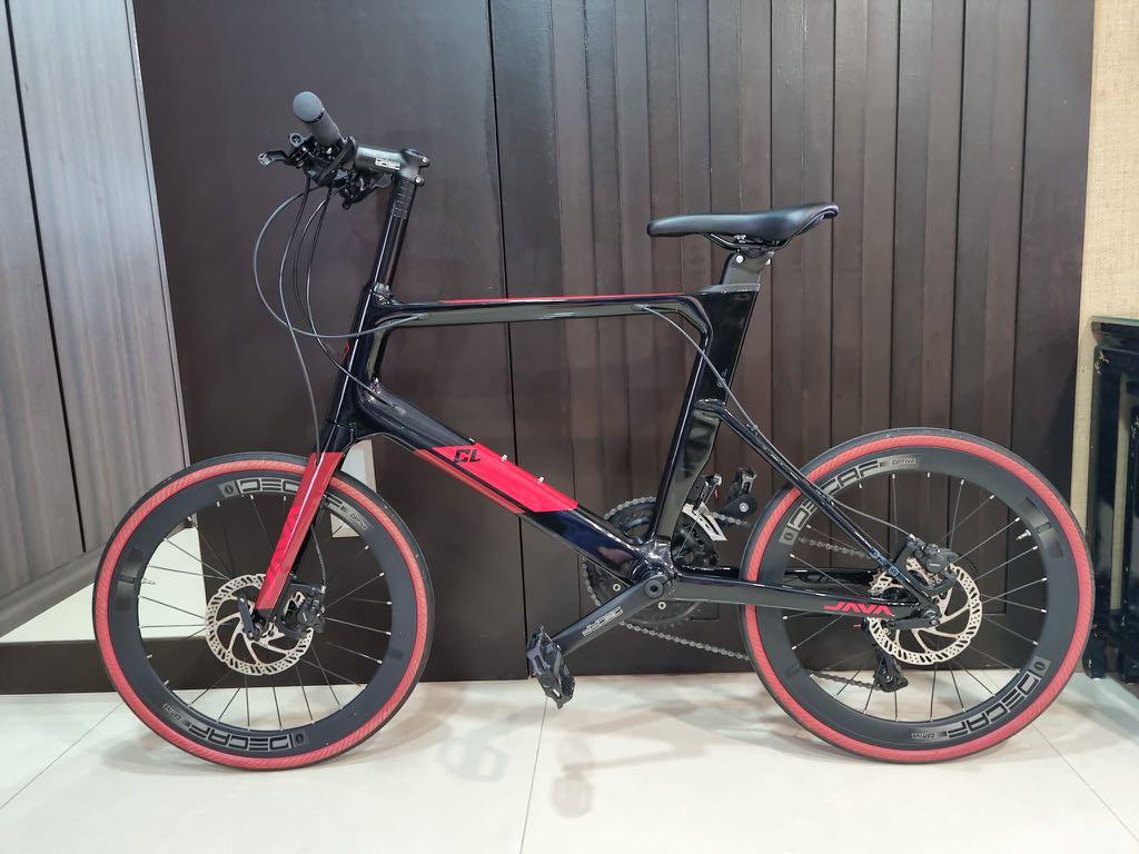 Java CL Carbon Mini Velo Bike, Sports Equipment, Bicycles & Parts ...
