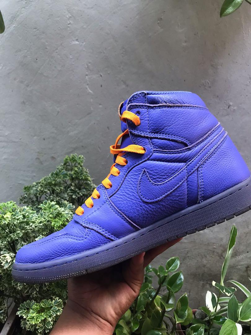 Jordan 1 gatorade rush violet, Men's Fashion, Footwear, Sneakers on ...