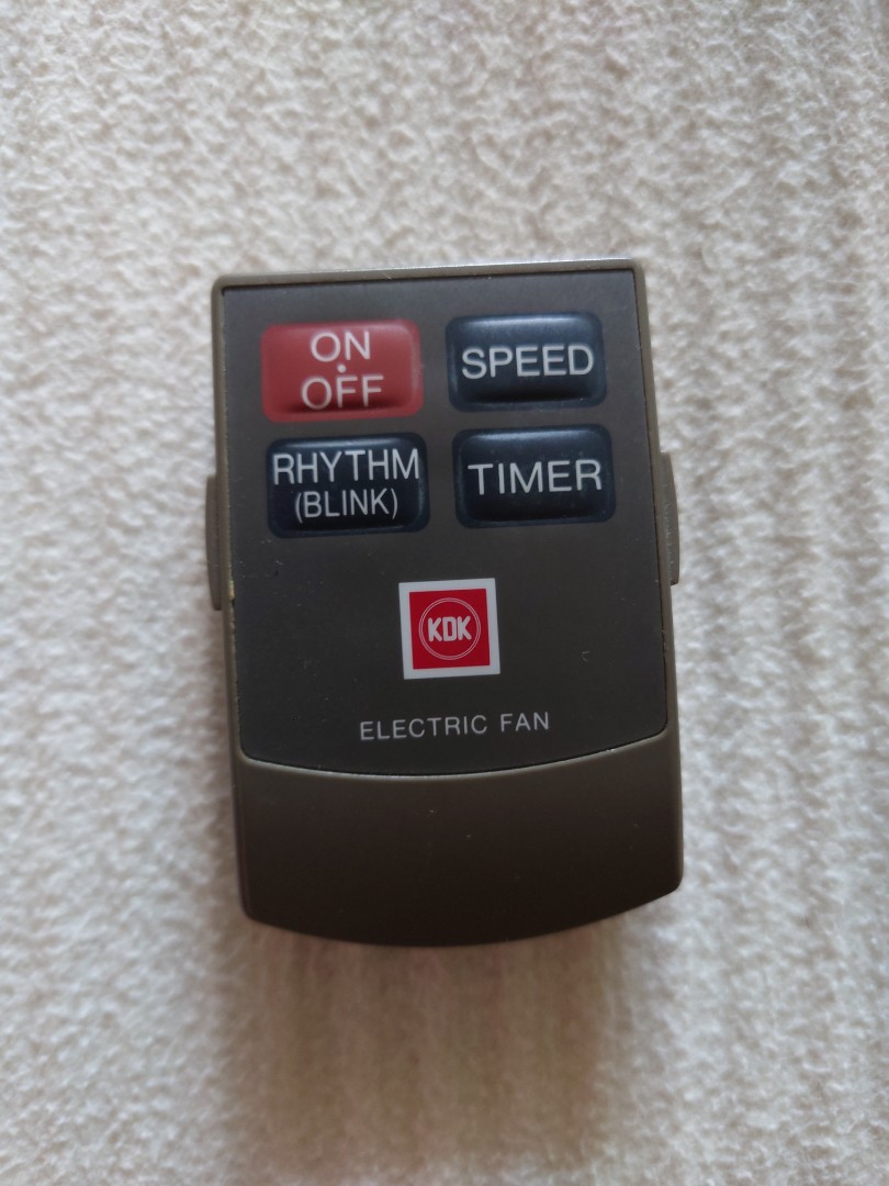 KDK Table Fan Remote Control, Furniture & Home Living, Lighting & Fans ...