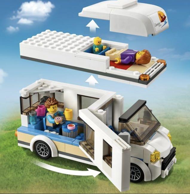 Lego 60283 Holiday Camper Van, Hobbies & Toys, Toys & Games on Carousell