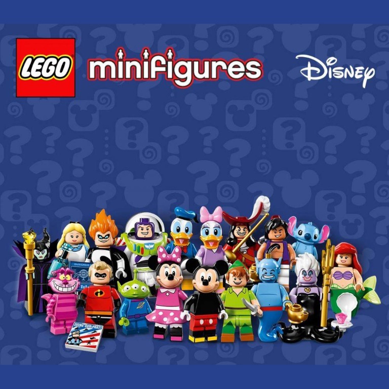 全新｜Lego 71012 Minifigure - Disney Series｜全套 Full Set, 興趣及遊戲, 玩具 & 遊戲類 ...