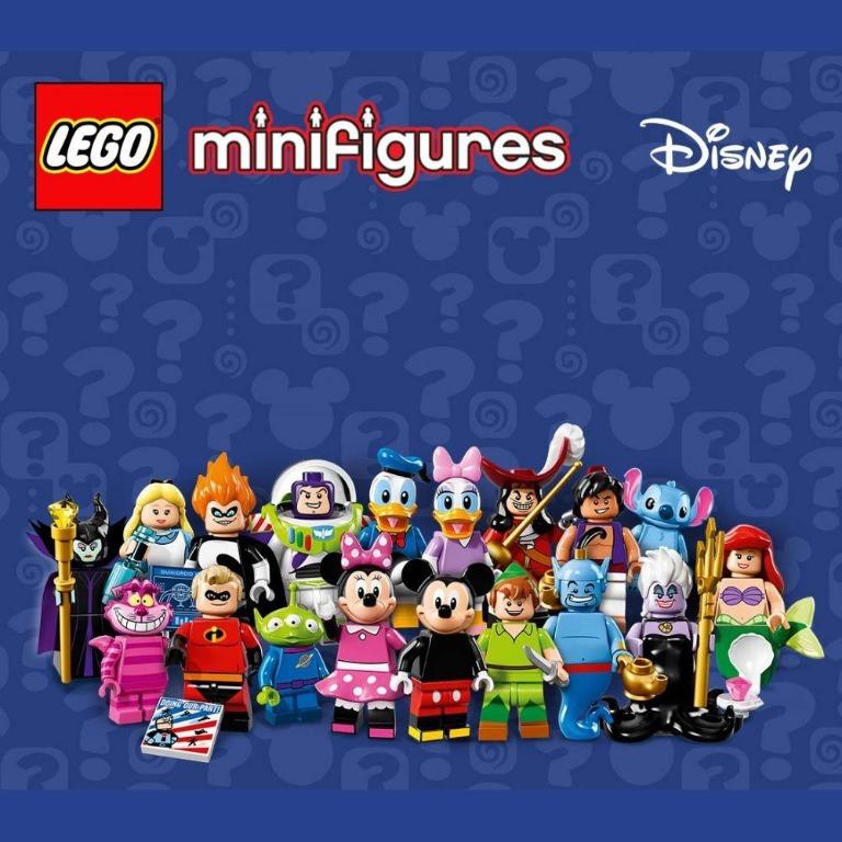 全新｜Lego 71012 Minifigure - Disney Series｜全套 Full Set, 興趣及遊戲, 玩具 & 遊戲類 ...